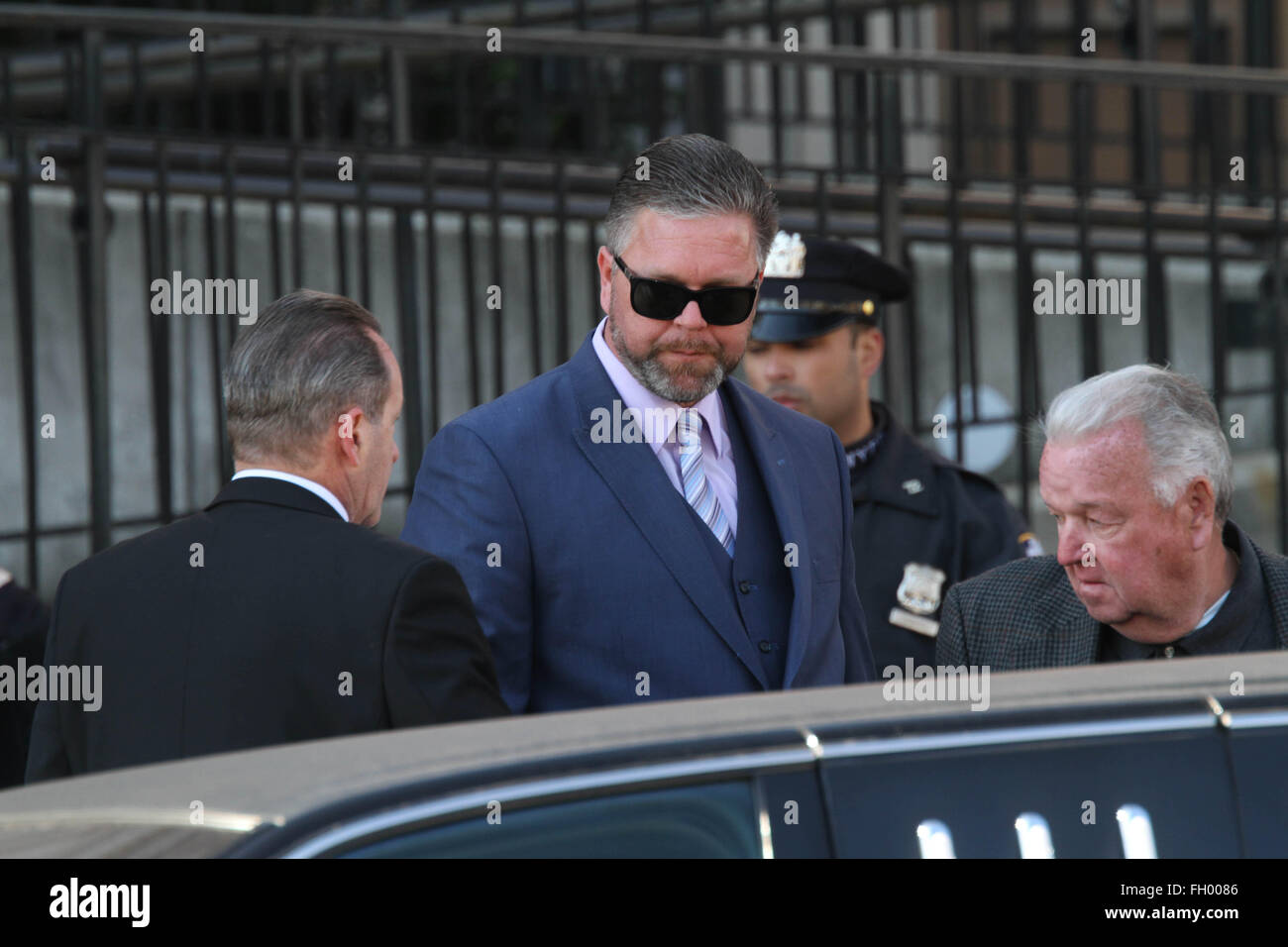 New York, USA. 21st Feb, 2016. Funeral for Angela '' Big Ang '' Raiola ...