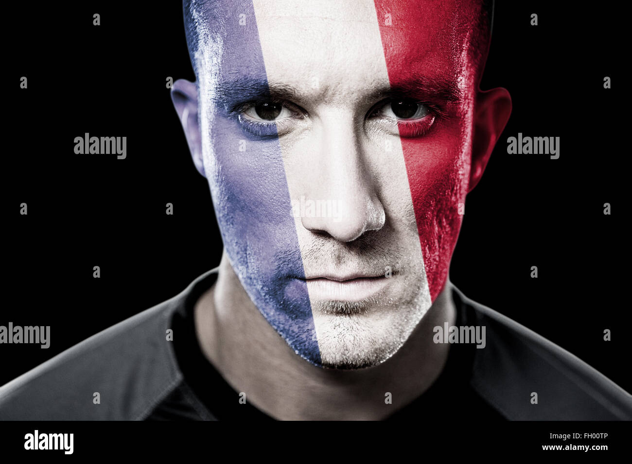 French rugby flag hi-res stock photography and images - Alamy