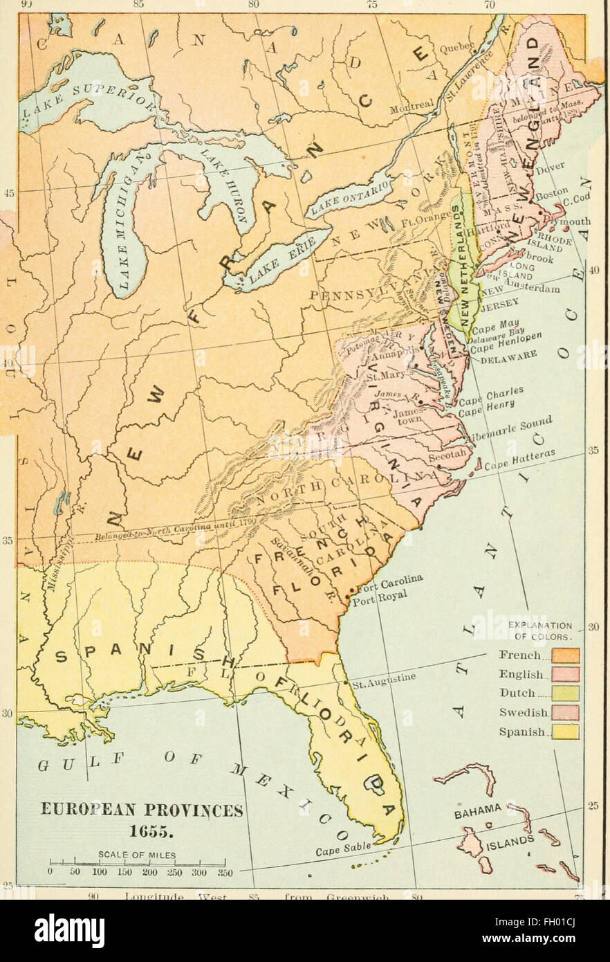 Map of united states 1912 hi-res stock photography and images - Alamy