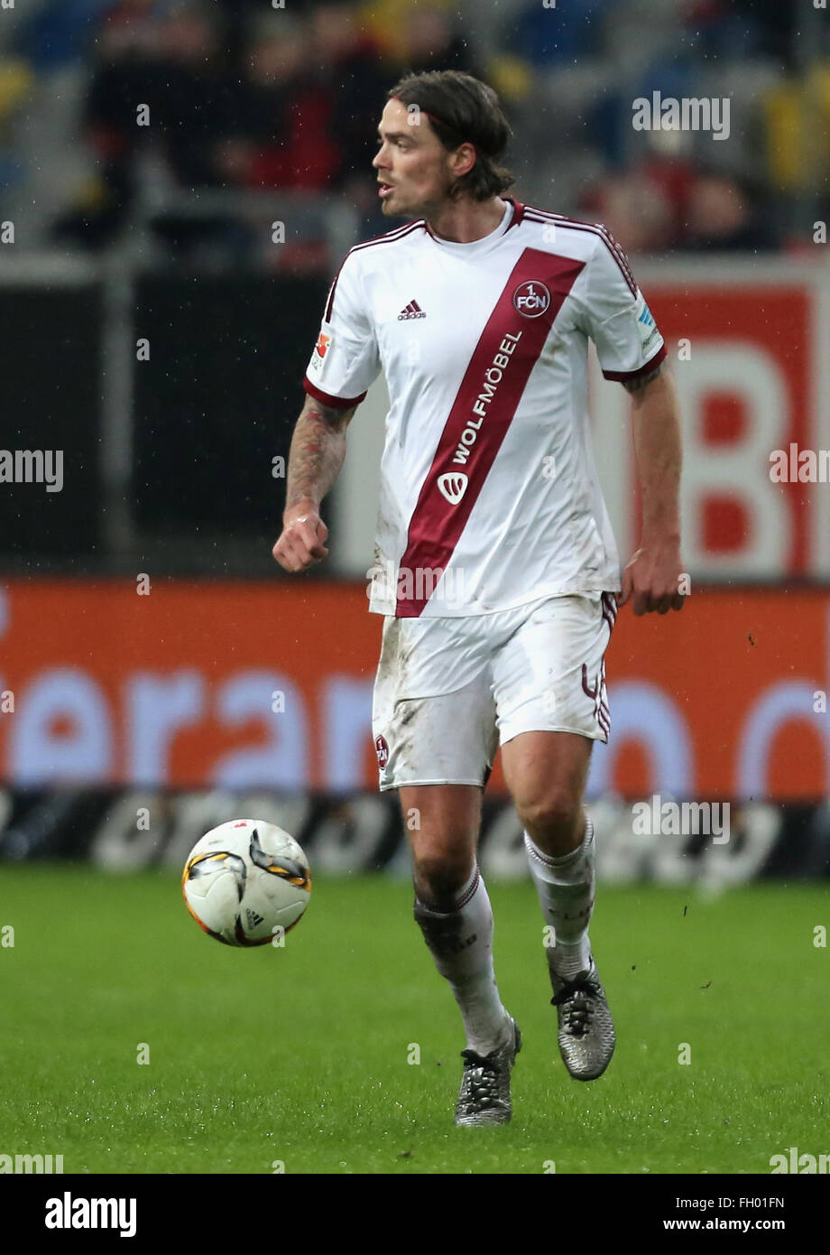 Duesseldorf, Germany. 22nd February, 2016. Fortuna Duesseldorf vs 1. FC ...