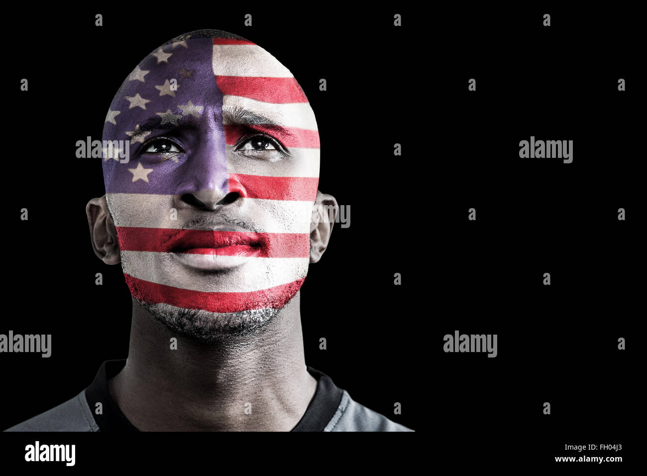 Composite image of usa rugby player Stock Photo - Alamy