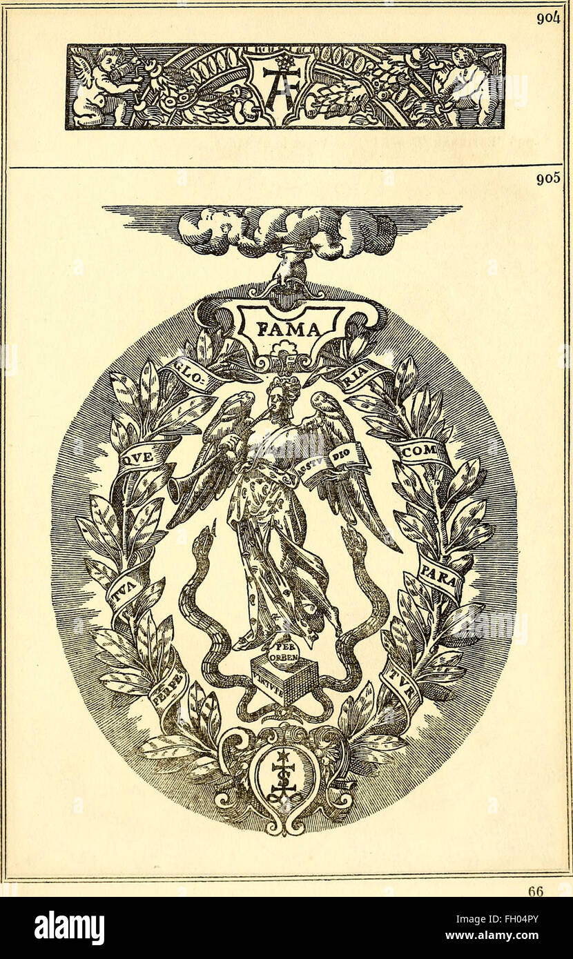 A collection of typographical marks, monograms, symbols, emblems, and ...