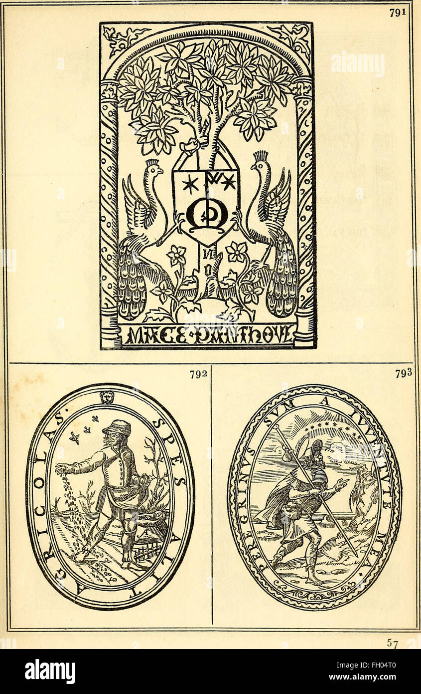 This French work documents the typography marks, monograms, and emblems ...