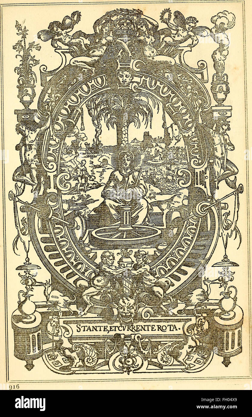 A collection of typographic marks, monograms, symbols, and emblems used ...