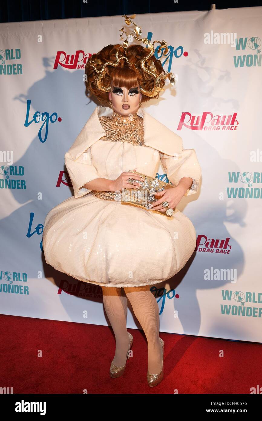 New York, NY, USA. 22nd Feb, 2016. Kim Chi at arrivals for Logo's ...