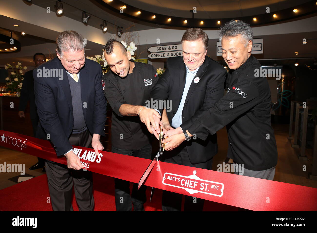 Opening of new restaurant 'Chef Street' at Macy’s Herald Square ...