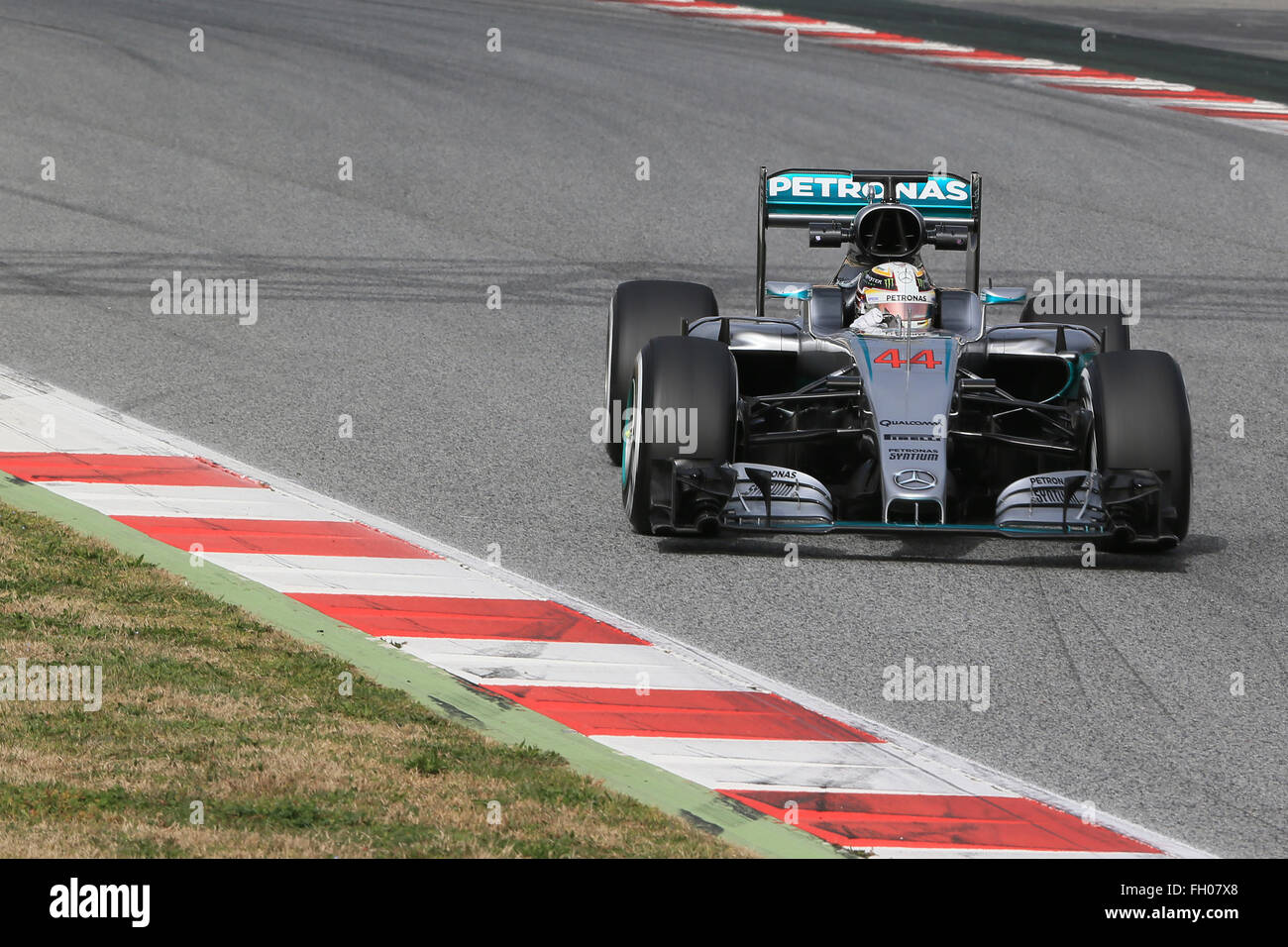 Barcelona, Spain. 22nd Feb, 2016. Mercedes AMG Petronas F1 W07 Hybrid ...