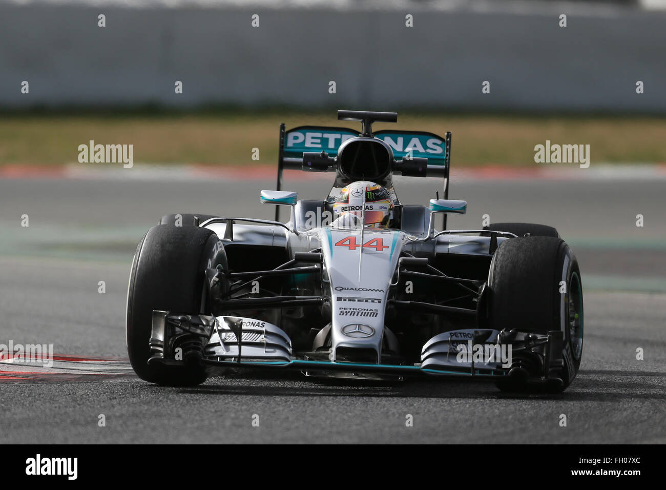 Barcelona, Spain. 22nd Feb, 2016. Mercedes AMG Petronas F1 W07 Hybrid ...