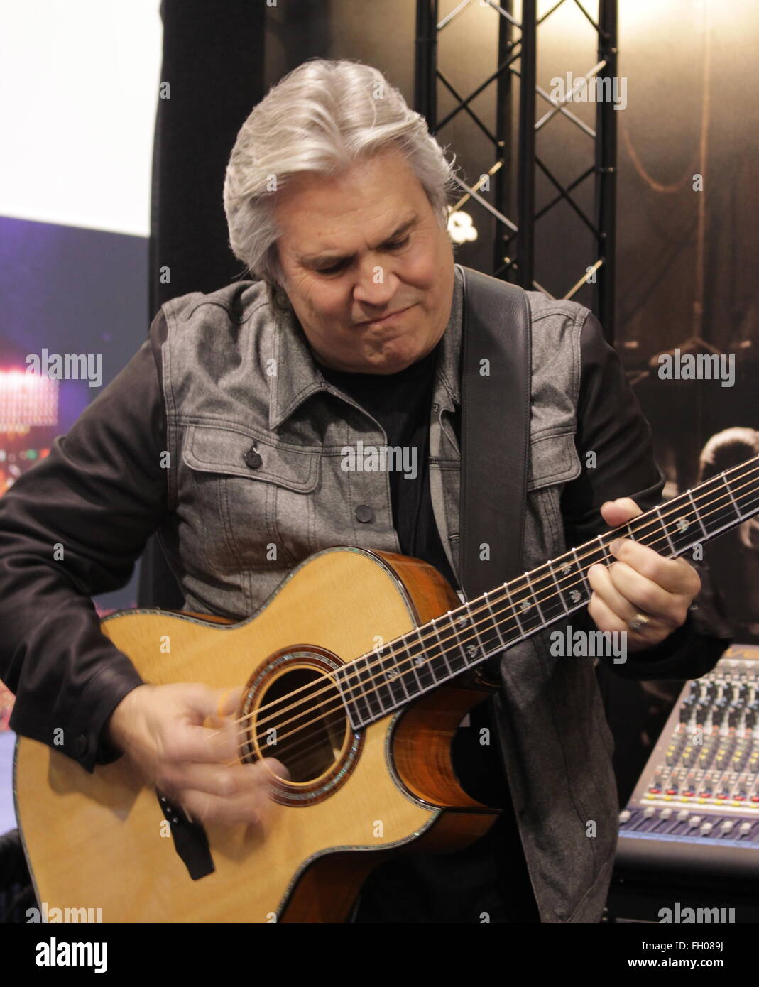 NAMM Music Convention 2016 in Anaheim Featuring: Doyle Dykes Where ...