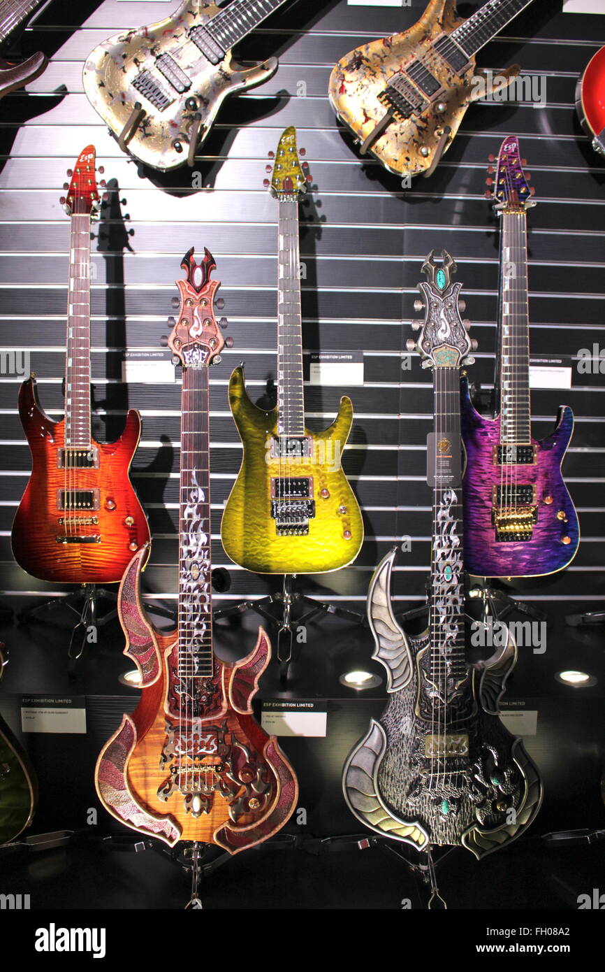 NAMM Music Convention 2016 in Anaheim Featuring: Atmosphere Where ...