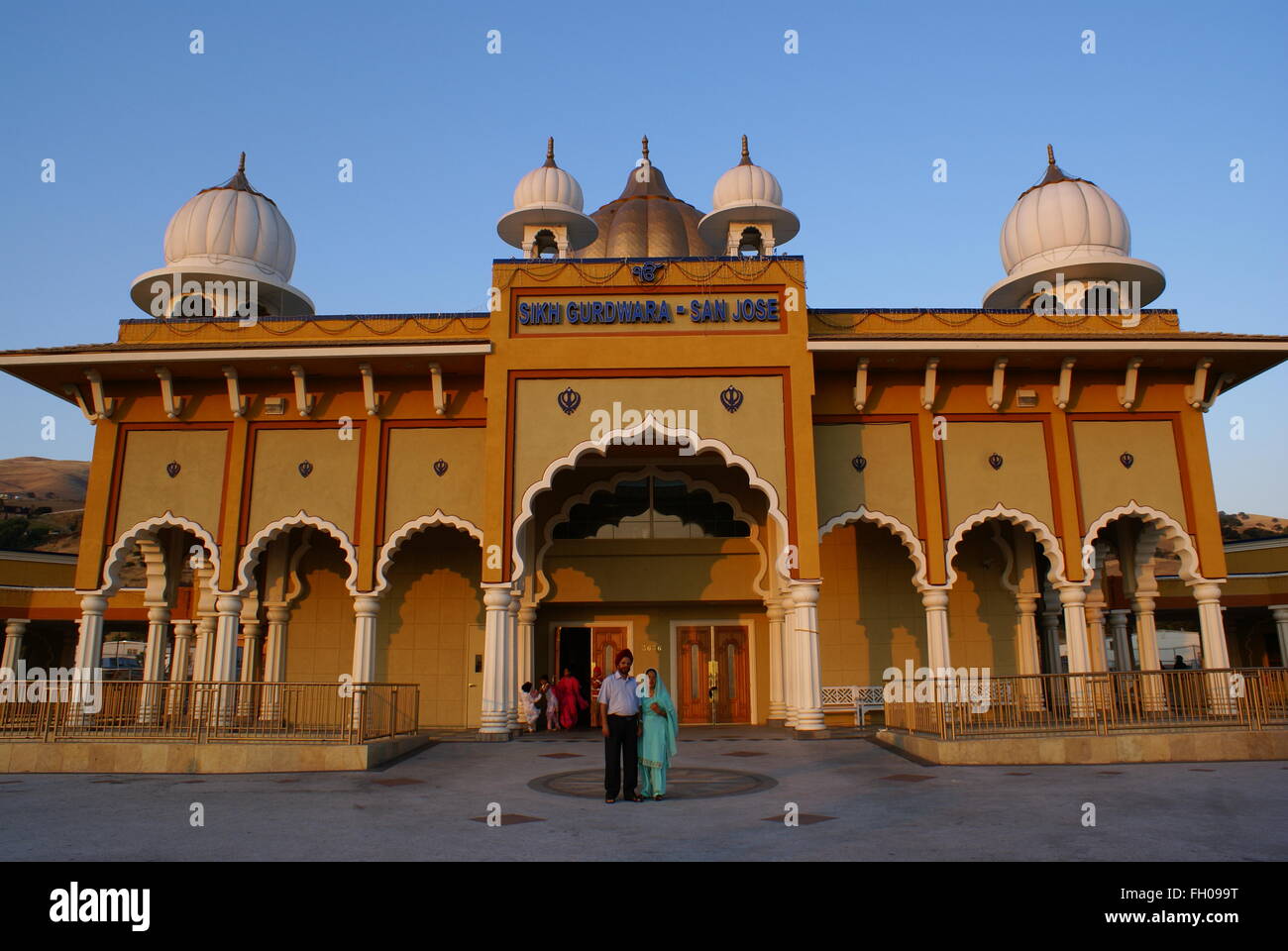 Sikh Gurdwara San Jose, California, USA. a religious place of Sikhs ...