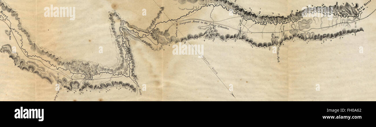 This 1845 report documents the exploring expedition to the Rocky ...