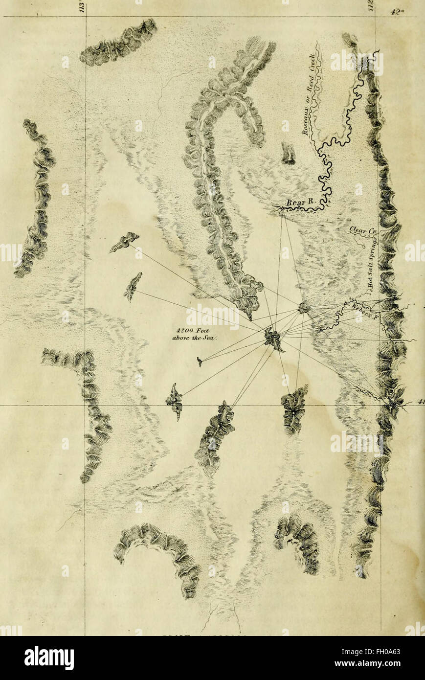 A detailed report from 1845 documenting an exploration of the Rocky ...