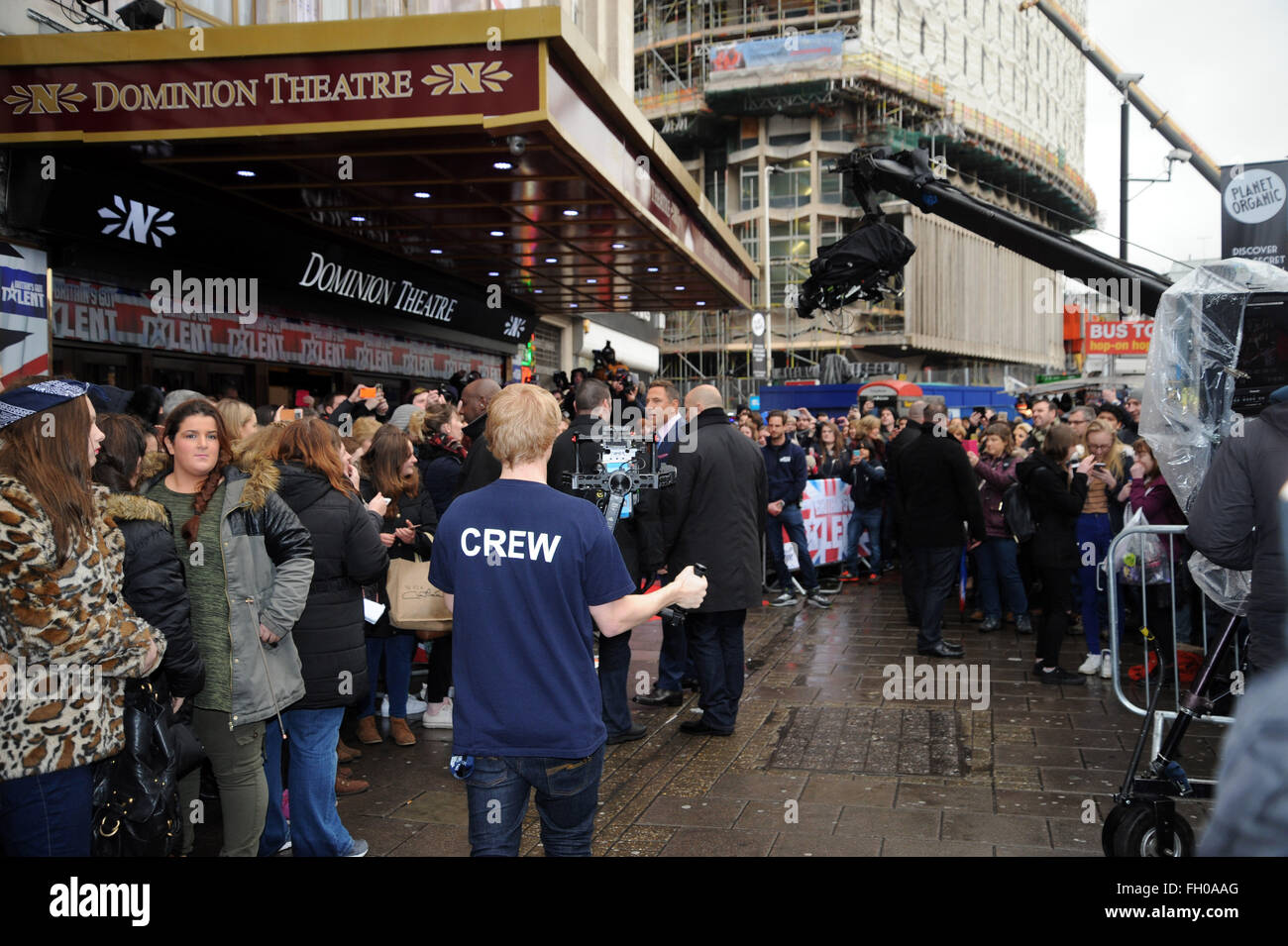 'Britain's Got Talent' London auditions held at the Dominion Theatre ...