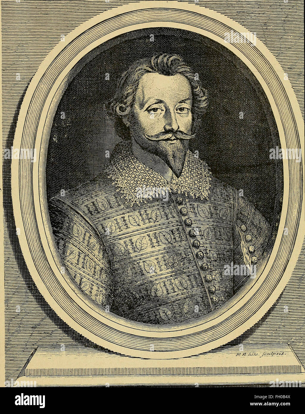 A portrait of Sir Francis Drake, an English sea captain and explorer ...