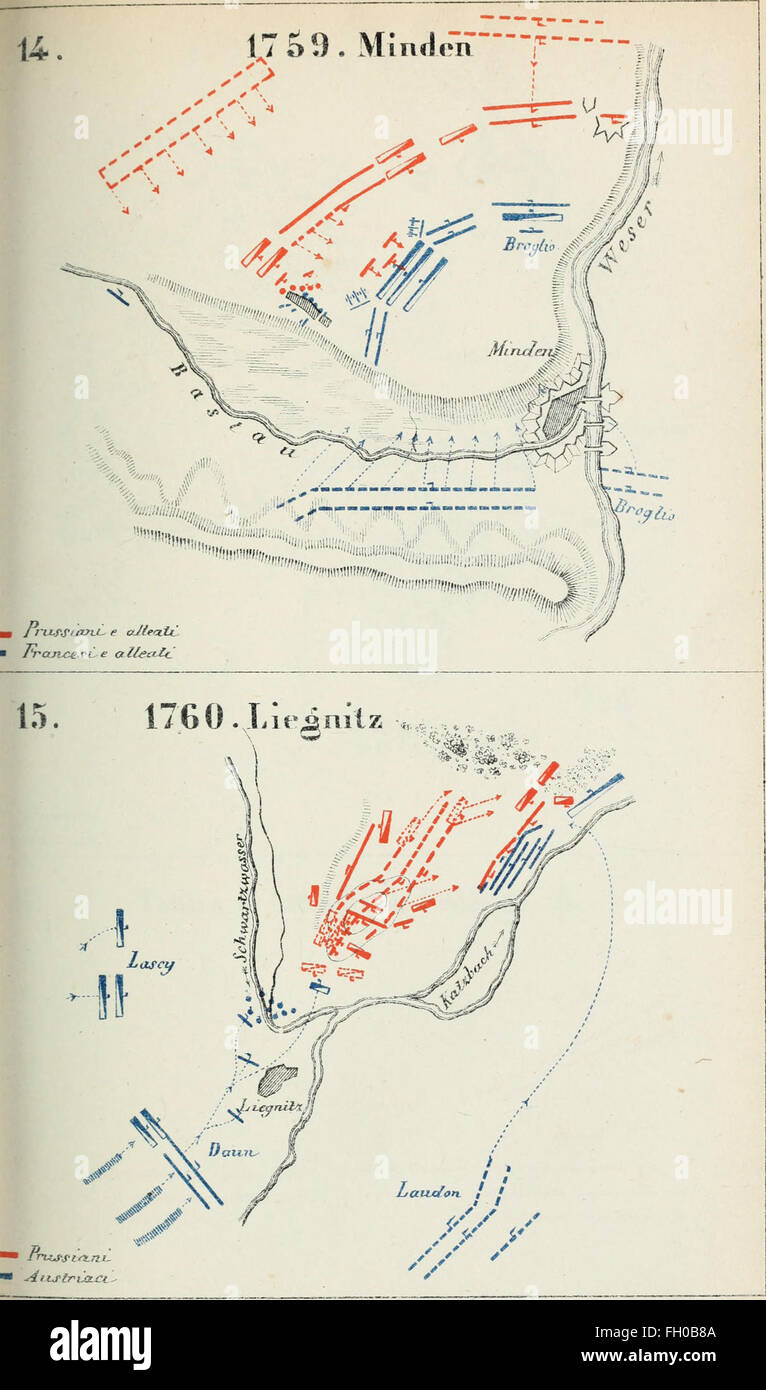 Sommario di storia militare (1869 Stock Photo - Alamy