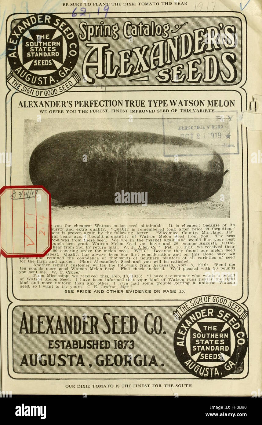 Seeds catalogs equipment hi-res stock photography and images - Alamy