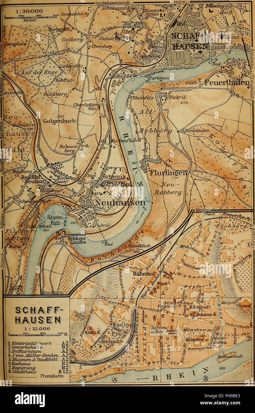 This 1913 travel guide provides detailed information about Switzerland ...