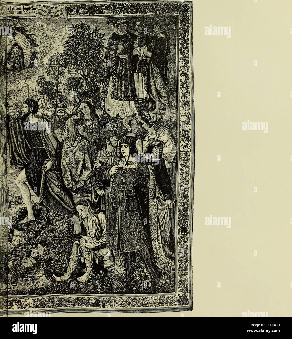 This 1890 collection features models of tapestries, embroidery, and ...