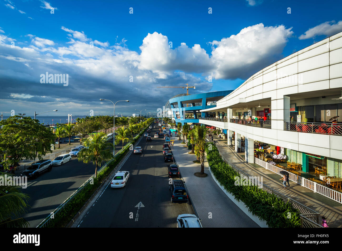 The exterior of the Mall of Asia and Seaside Boulevard, in Pasay, Metro ...