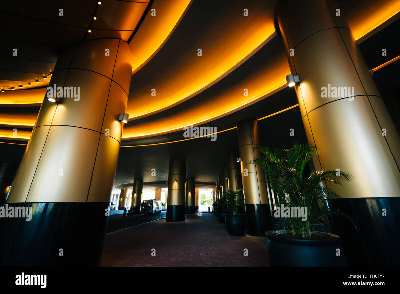 Interior architecture at City of Dreams, in Pasay, Manila, The ...