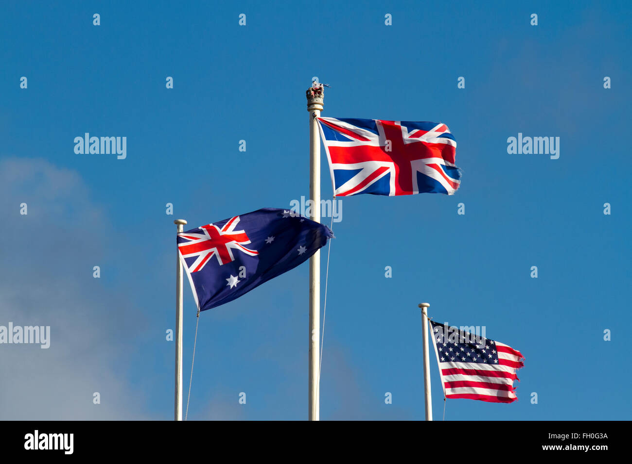 Flags of England, UK Stock Photo - Alamy
