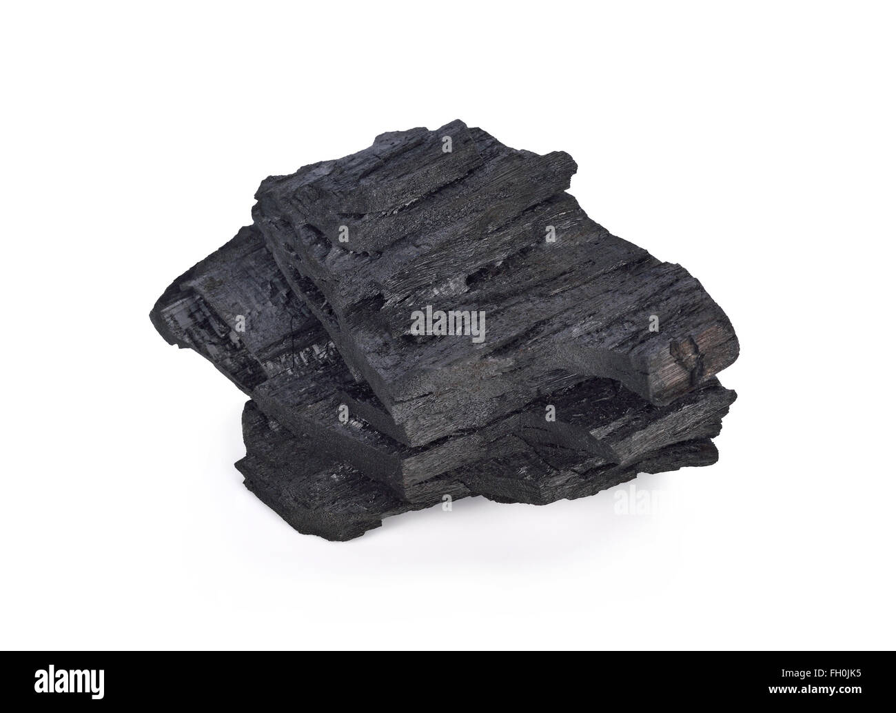Rock isolated on dark Cut Out Stock Images & Pictures - Alamy