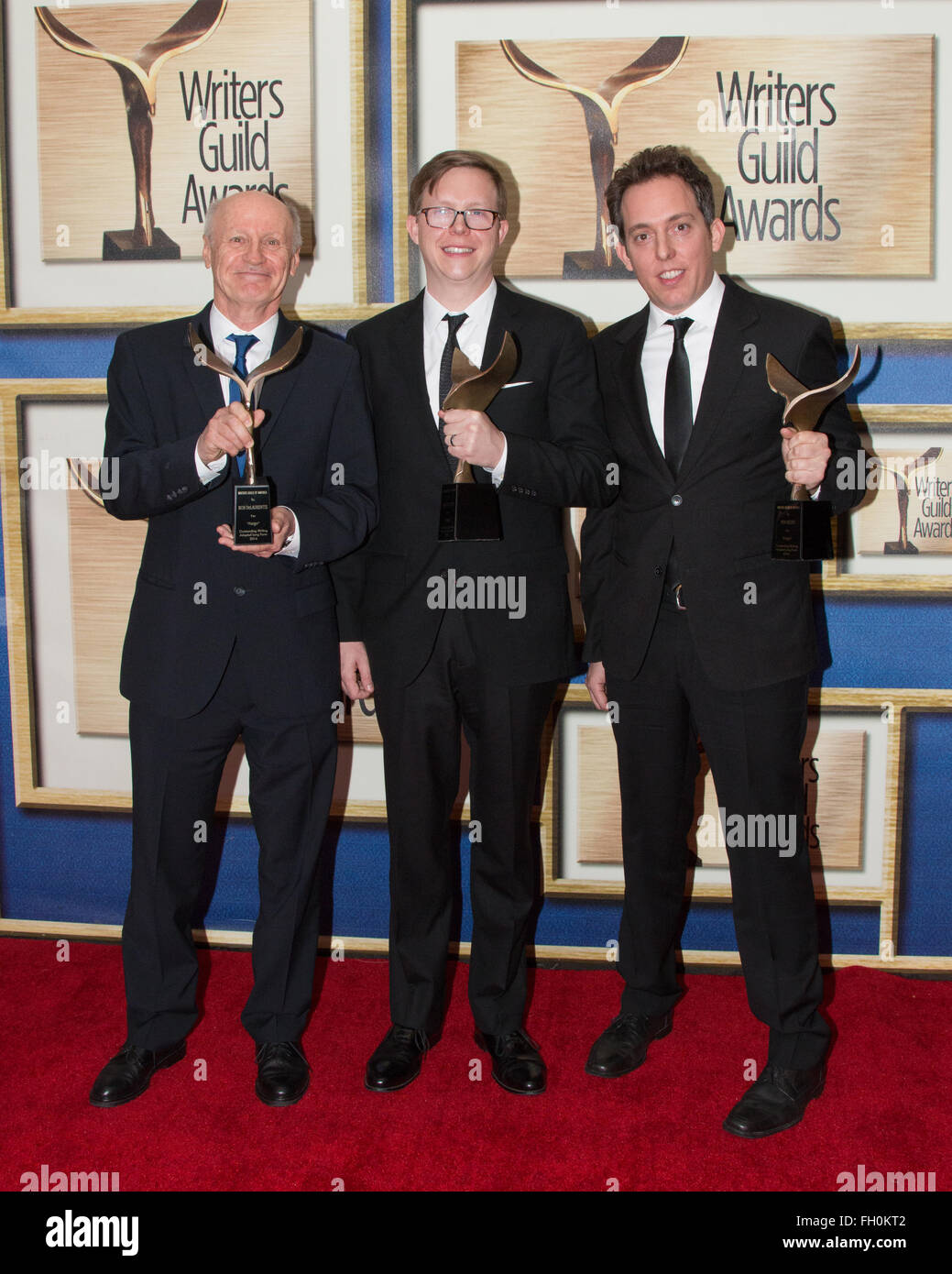 Los Angeles, California, USA. 13th February, 2016. Writers Bob ...