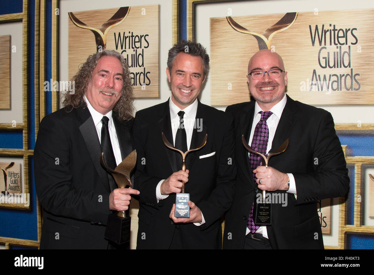 Los Angeles, California, USA. 13th February, 2016. Writers Danny ...