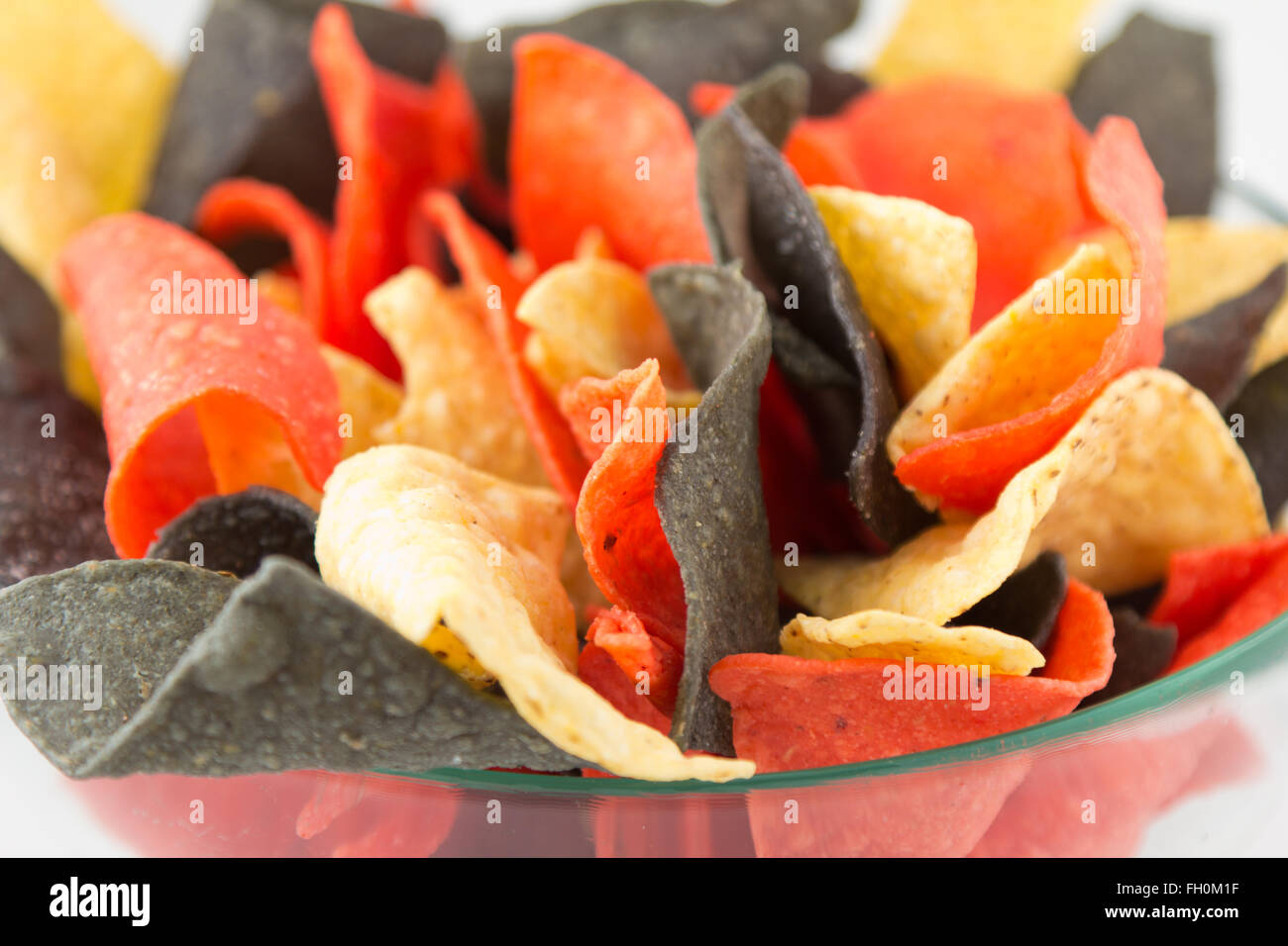 Mexican style chips Stock Photo - Alamy