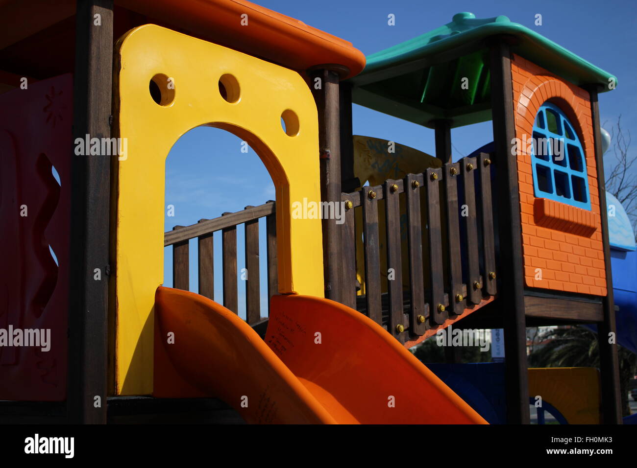 playground in many color Stock Photo - Alamy