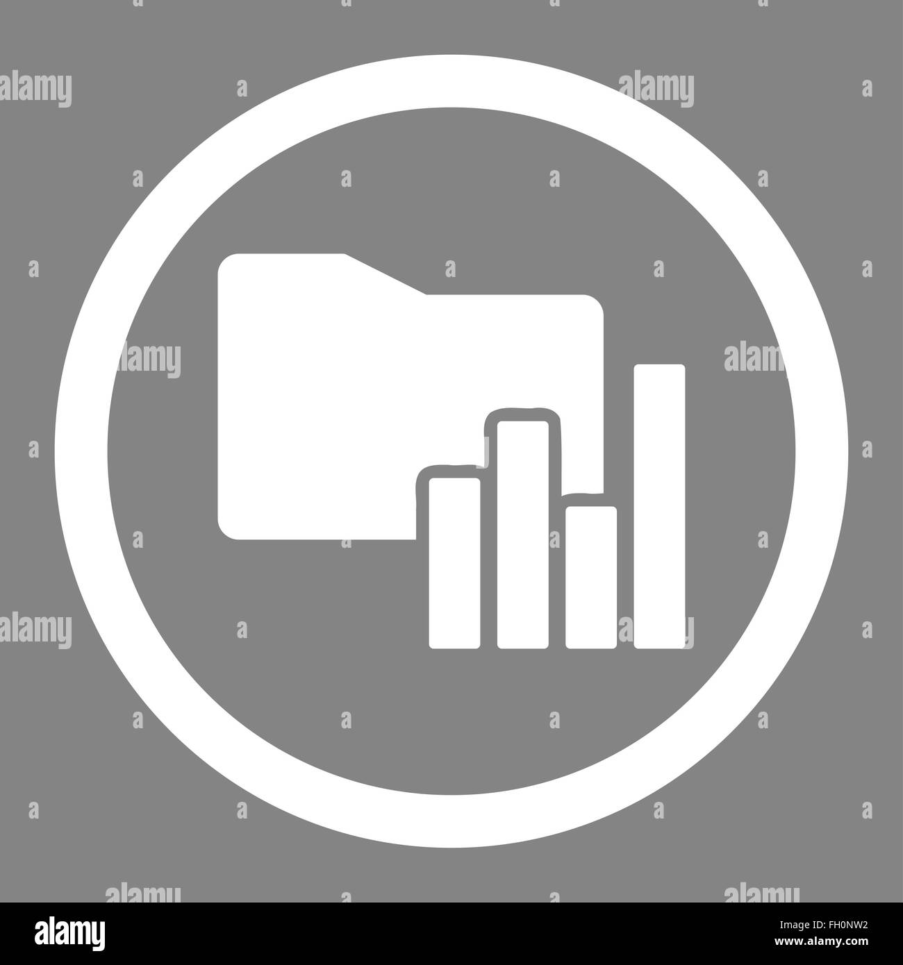 Charts Folder icon Stock Photo - Alamy