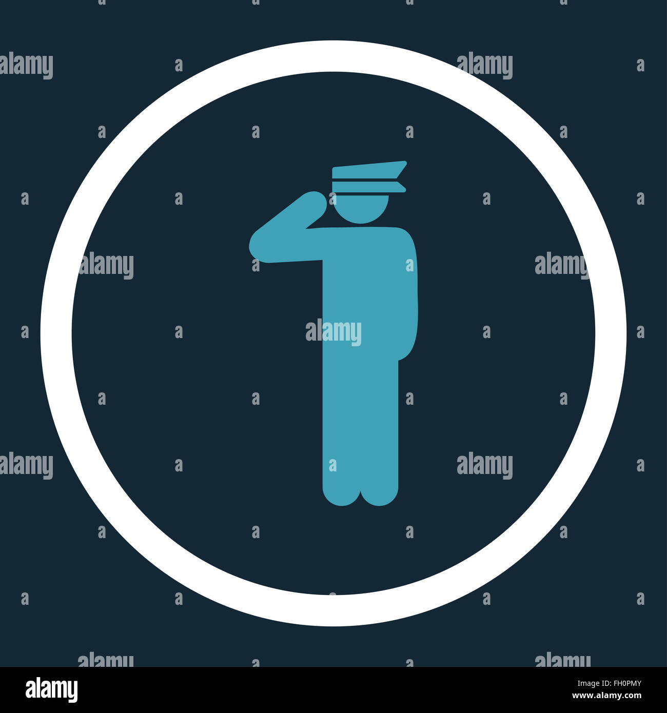 Police officer icon Stock Photo - Alamy