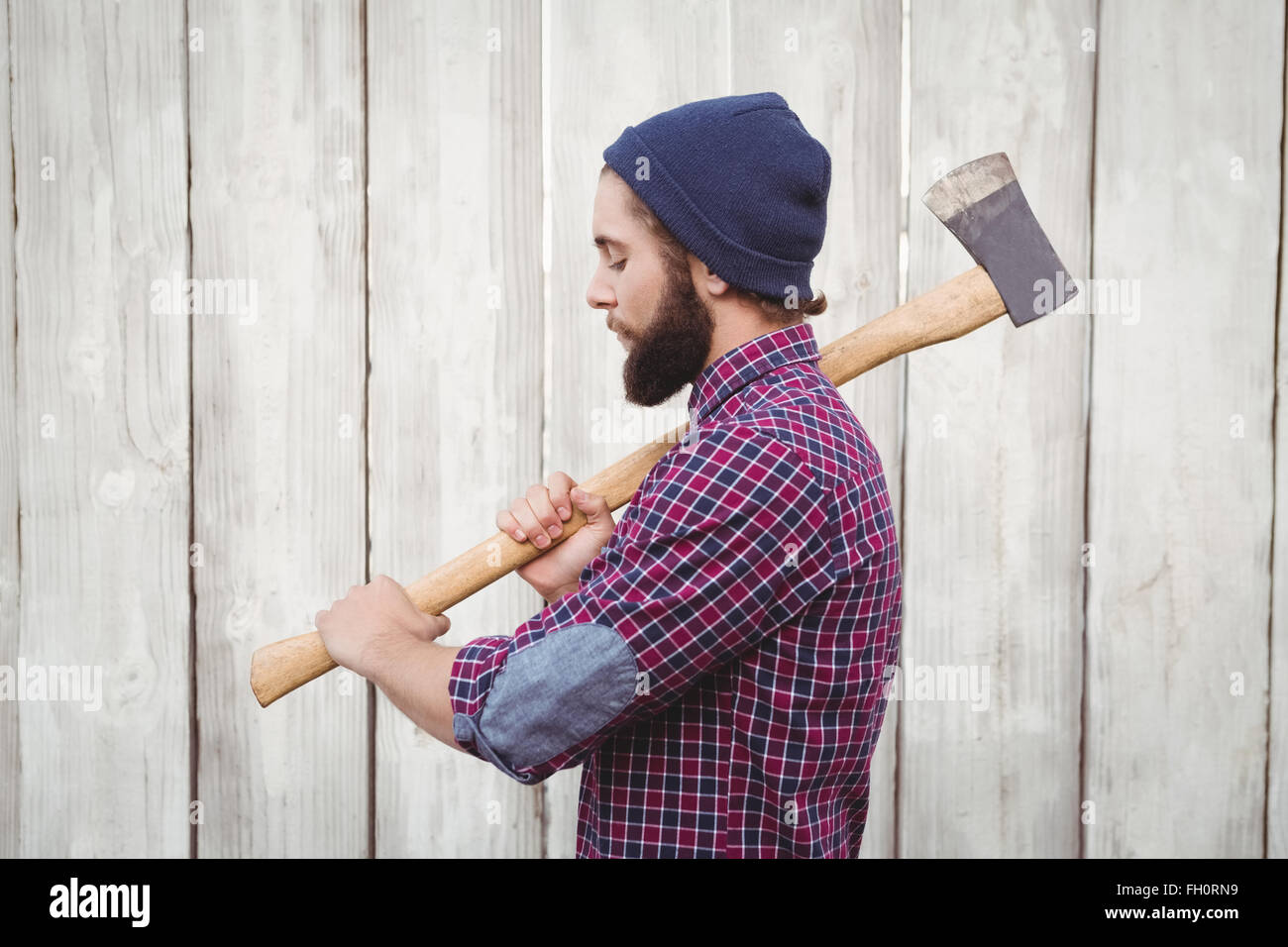 Side view hipster axe hi-res stock photography and images - Alamy