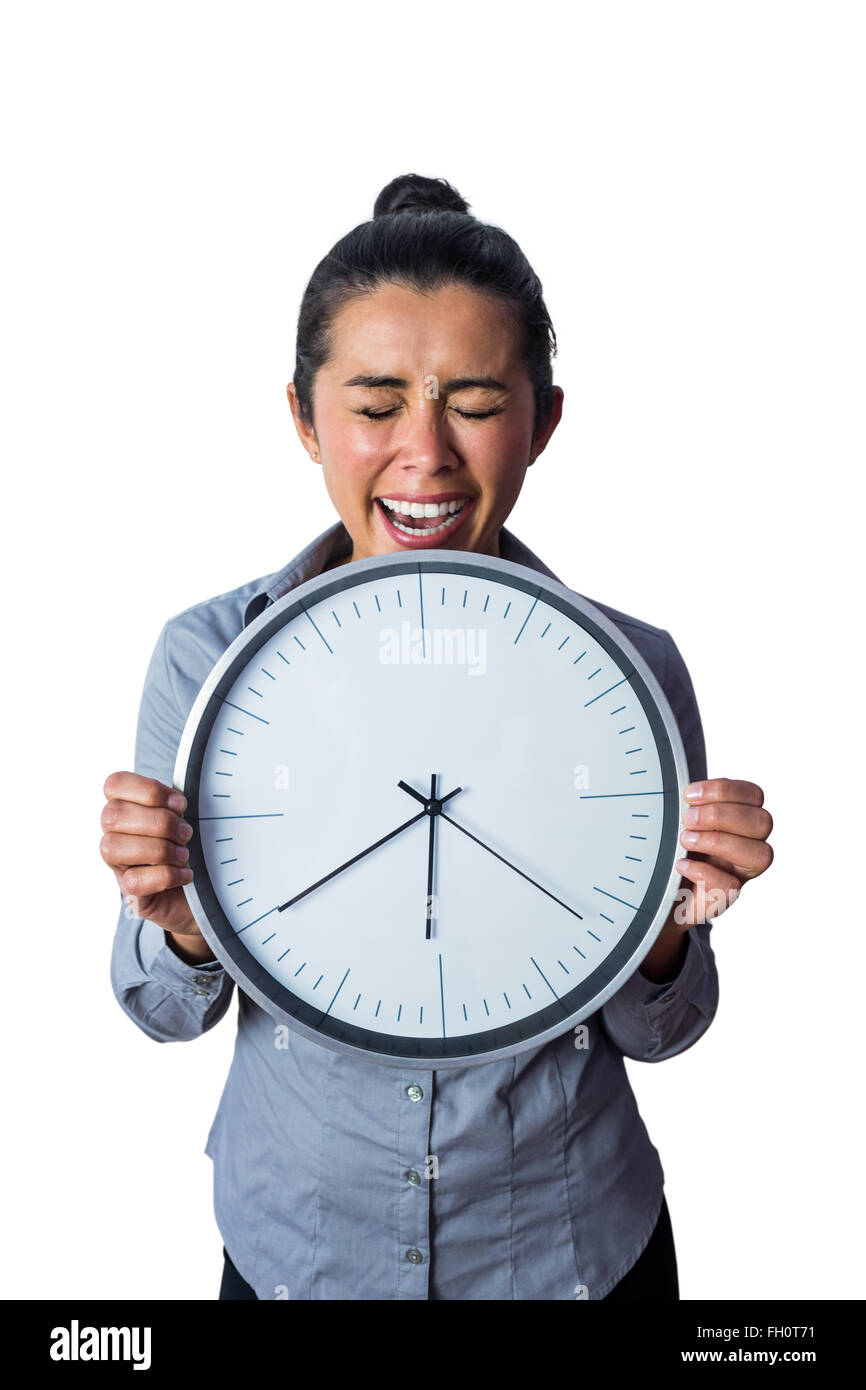 Large clock face showing hi-res stock photography and images - Alamy