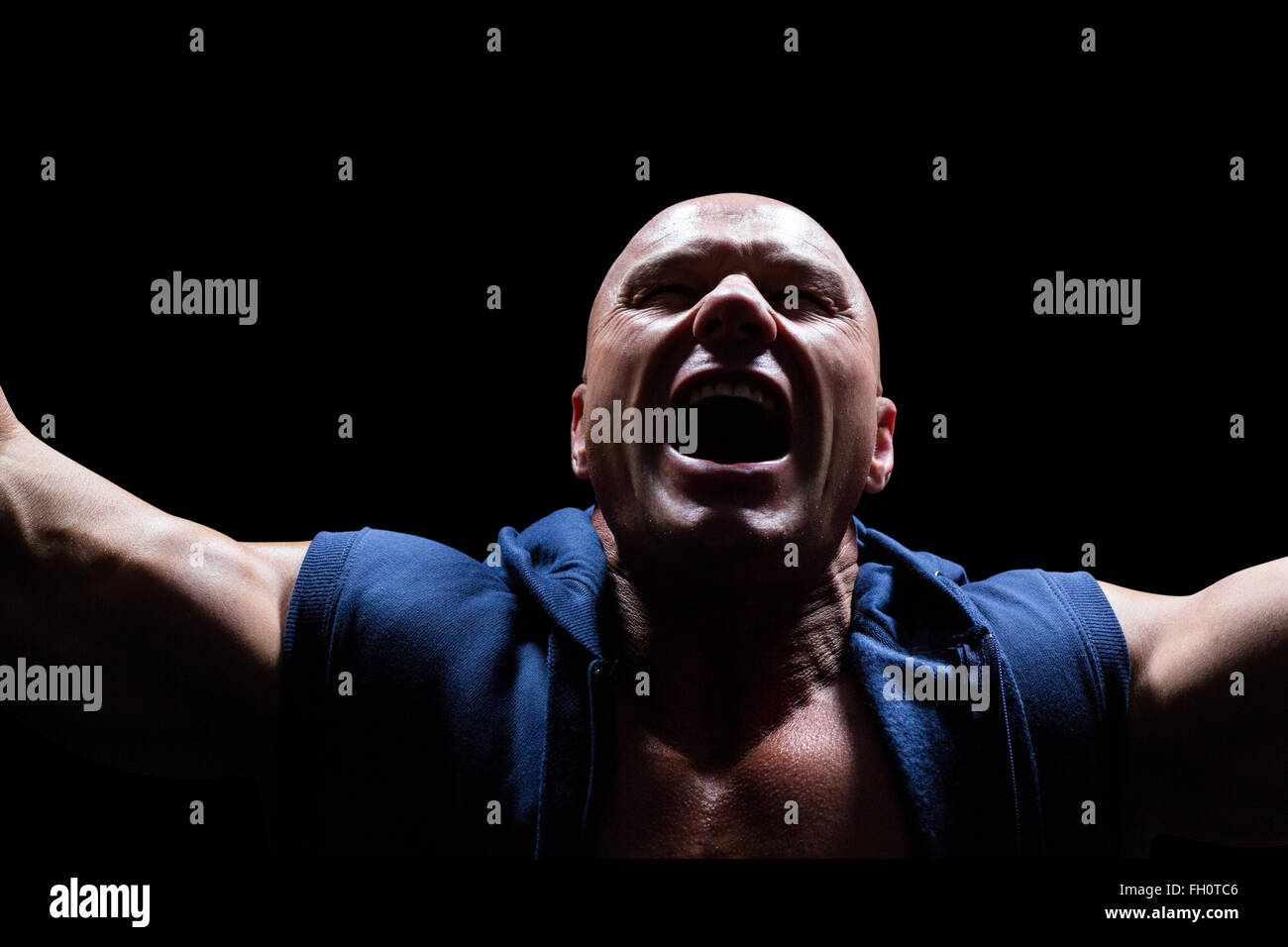 Shouting wellness hi-res stock photography and images - Alamy