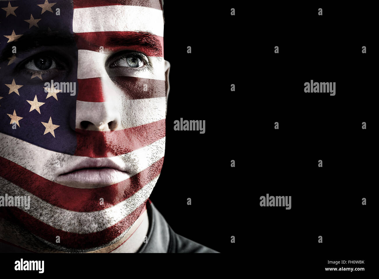 Composite image of usa rugby player Stock Photo - Alamy