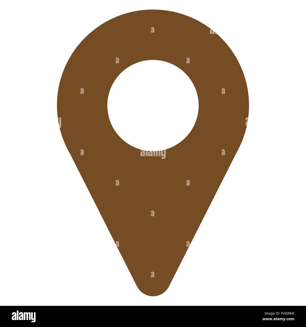 Map marker icon Stock Photo - Alamy