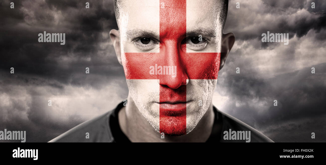 English rugby face paint hi-res stock photography and images - Alamy