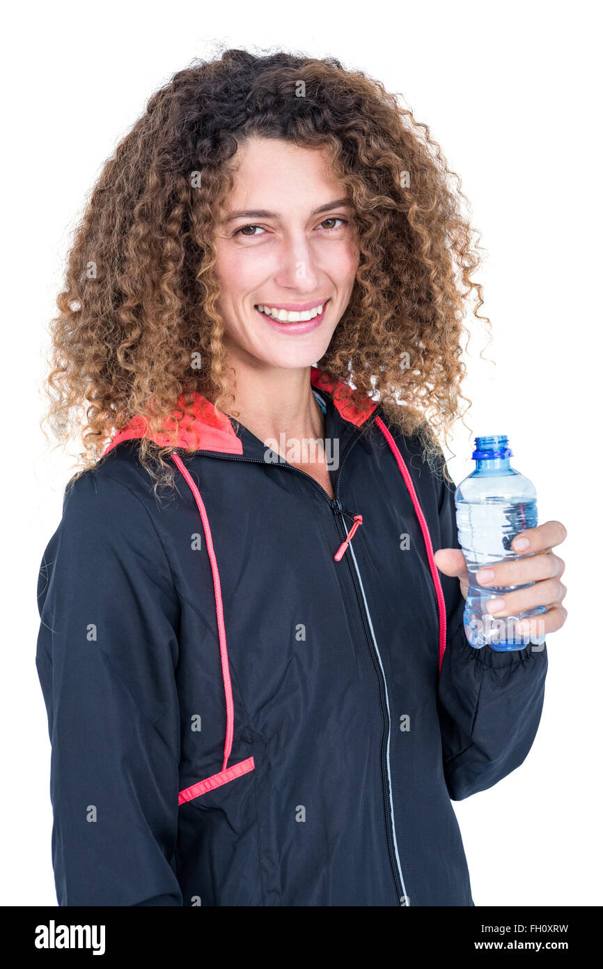 Young woman holding water bottle Stock Photo - Alamy Young woman holding water bottle Stock Photo - Alamy