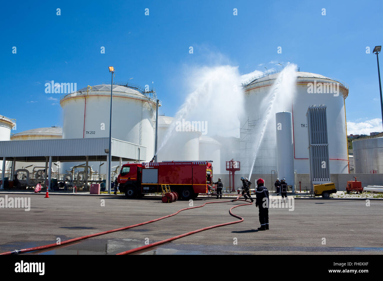 Applying fuel oil hi-res stock photography and images - Alamy