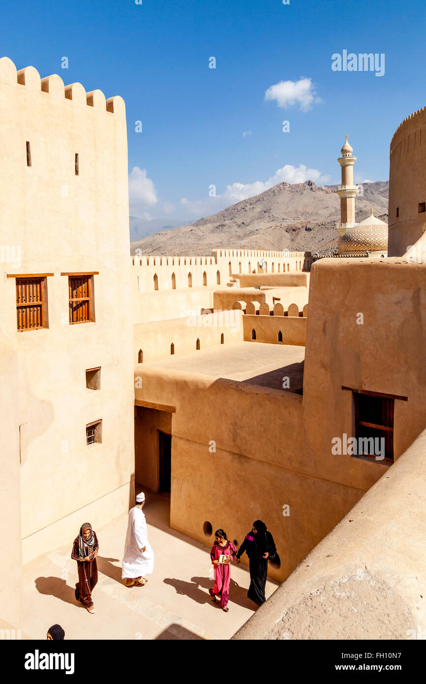 Nizwa fort oman family hi-res stock photography and images - Alamy