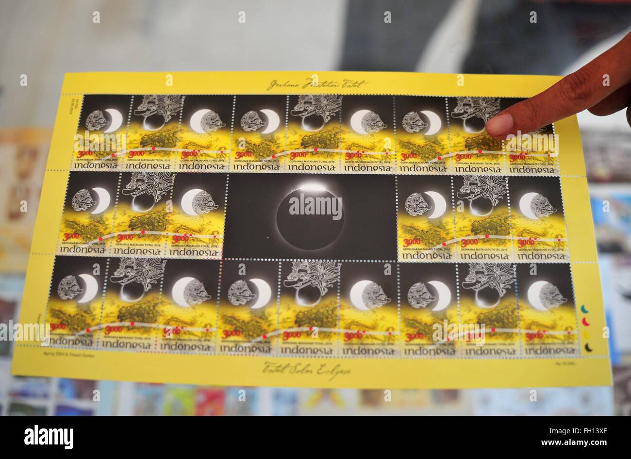 Jakarta. 9th Mar, 2016. Photo taken on Feb. 23, 2016 shows a set of ...