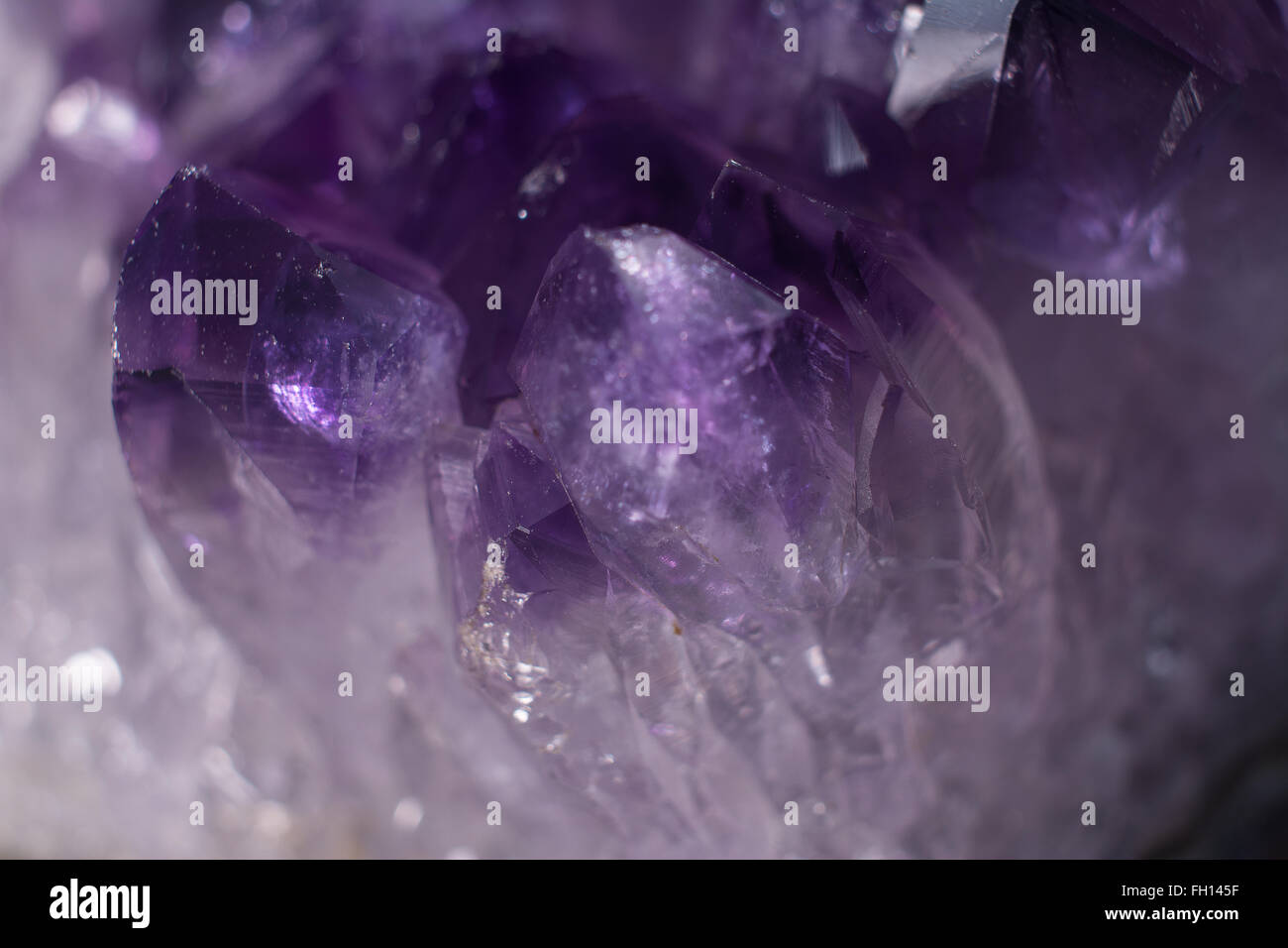 Macro Amethyst Crystal Background Texture Stock Photo - Alamy