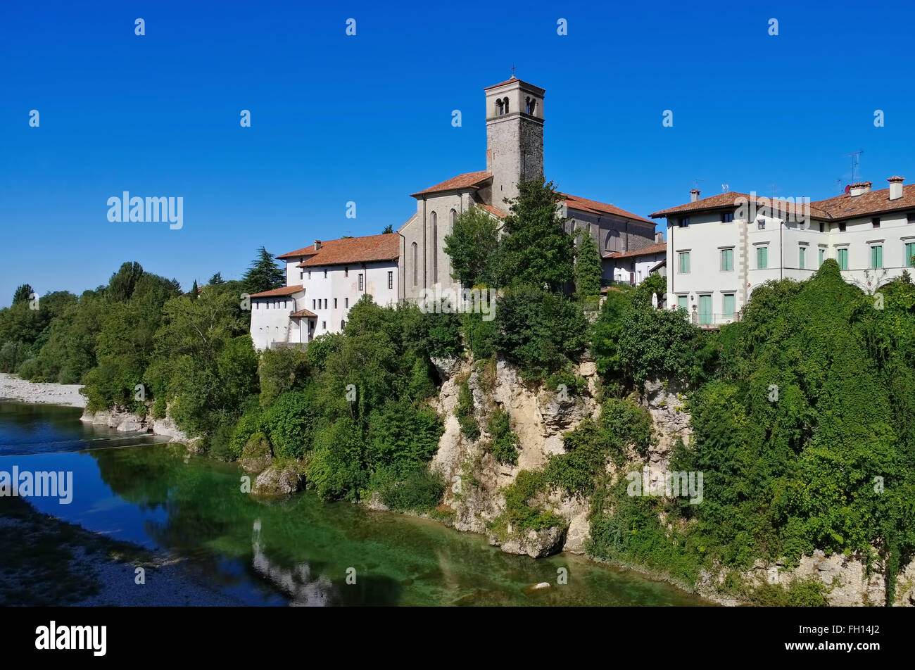die Stadt Cividale del Friuli in Oberitalien - the town Cividale del ...
