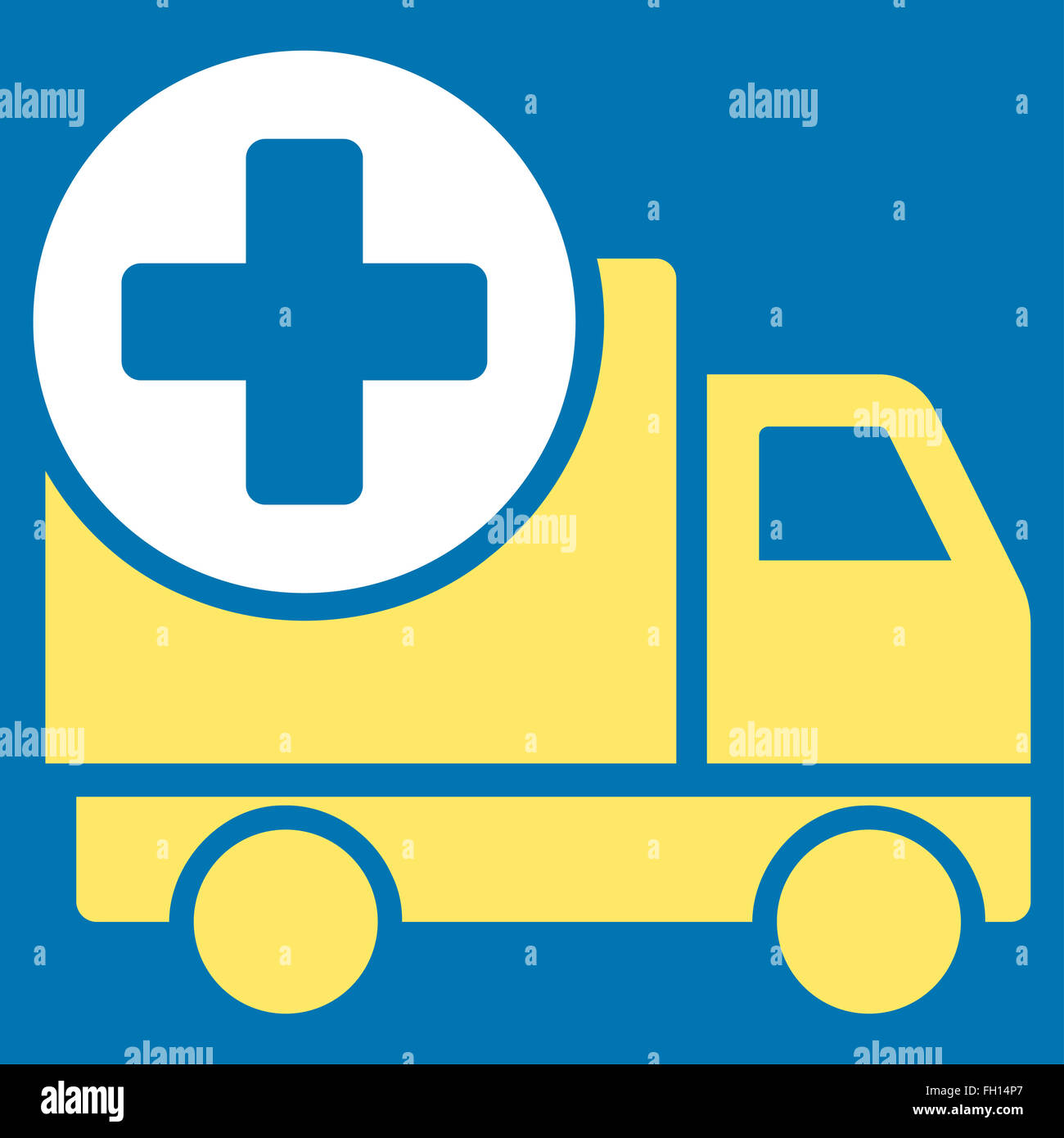 Medical Delivery Icon Stock Photo - Alamy