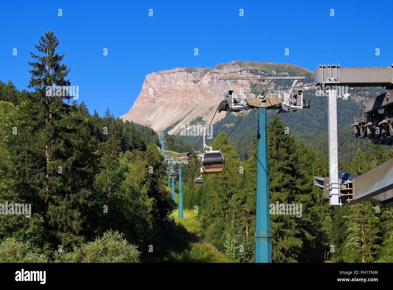Seceda cable car hi-res stock photography and images - Alamy