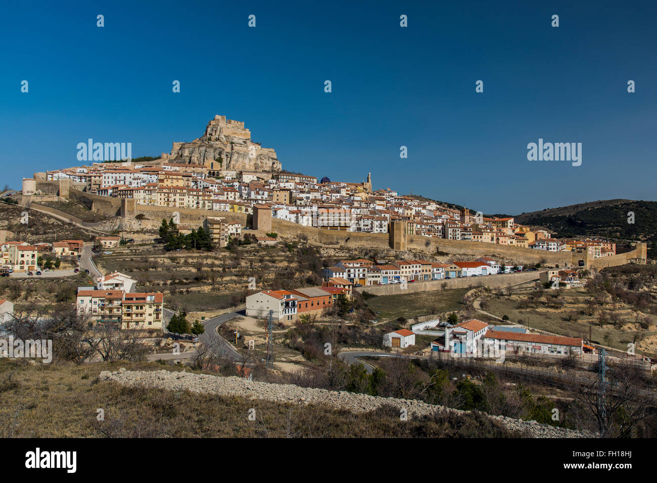Morella, Comunidad Valenciana, Spain Stock Photo - Alamy