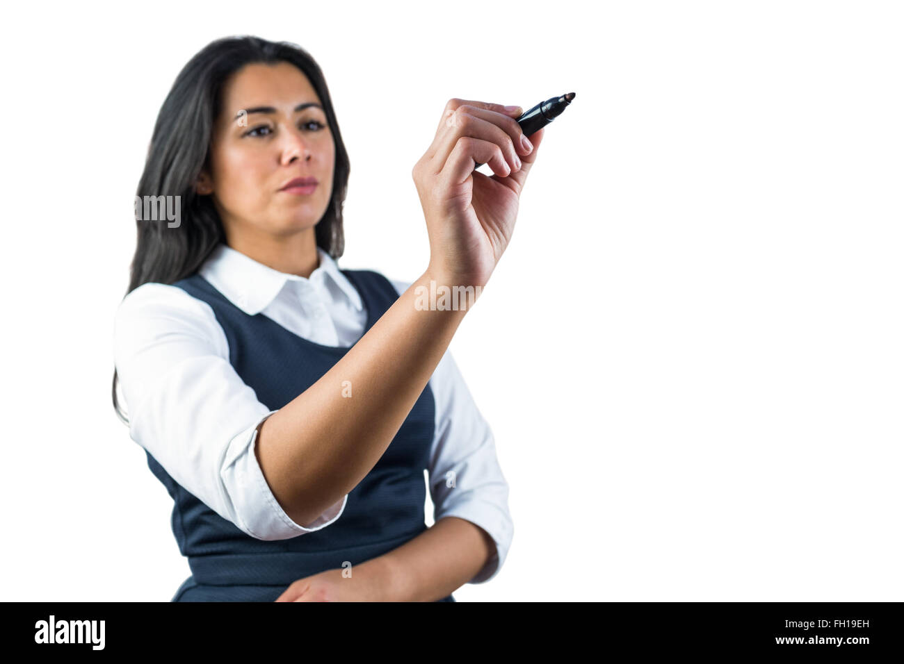 Using a marker hi-res stock photography and images - Alamy