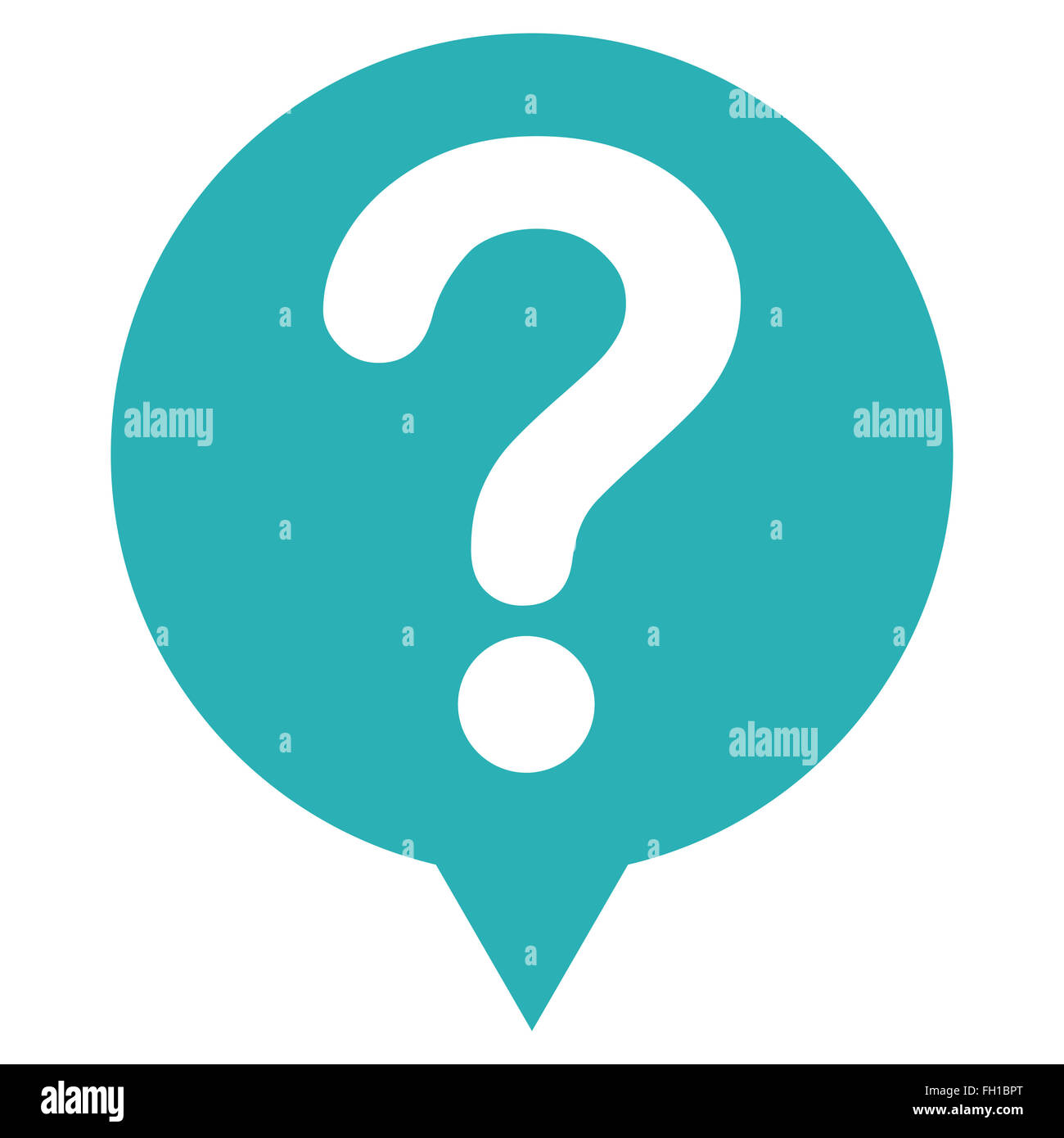 Status flat cyan color icon Stock Photo - Alamy